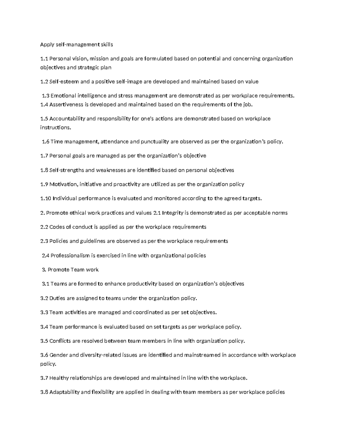 Apply SELF DEFENCE MECHANISM: Personal Vision & Teamwork Strategies ...