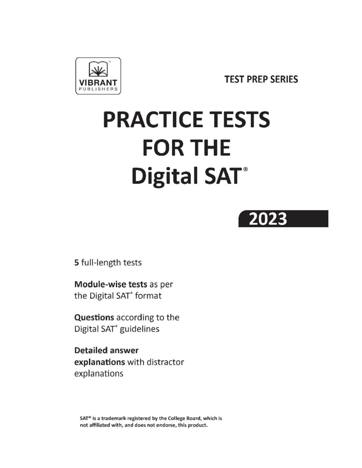DSAT Practice Tests: Comprehensive Prep for the Digital SAT - Studocu