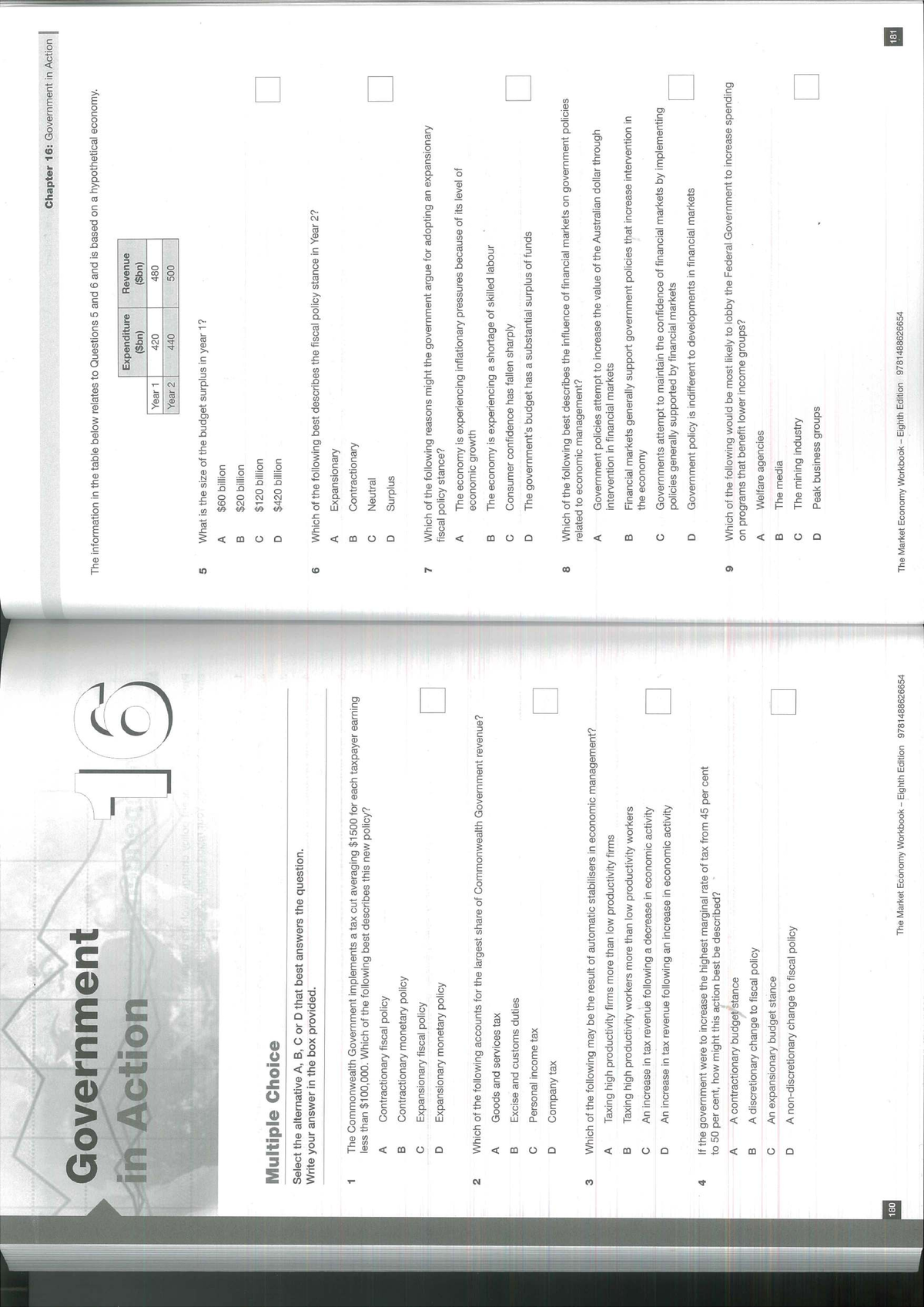 Chapter 16: Government in Action - Questions & Answers (Gov 16) - Studocu