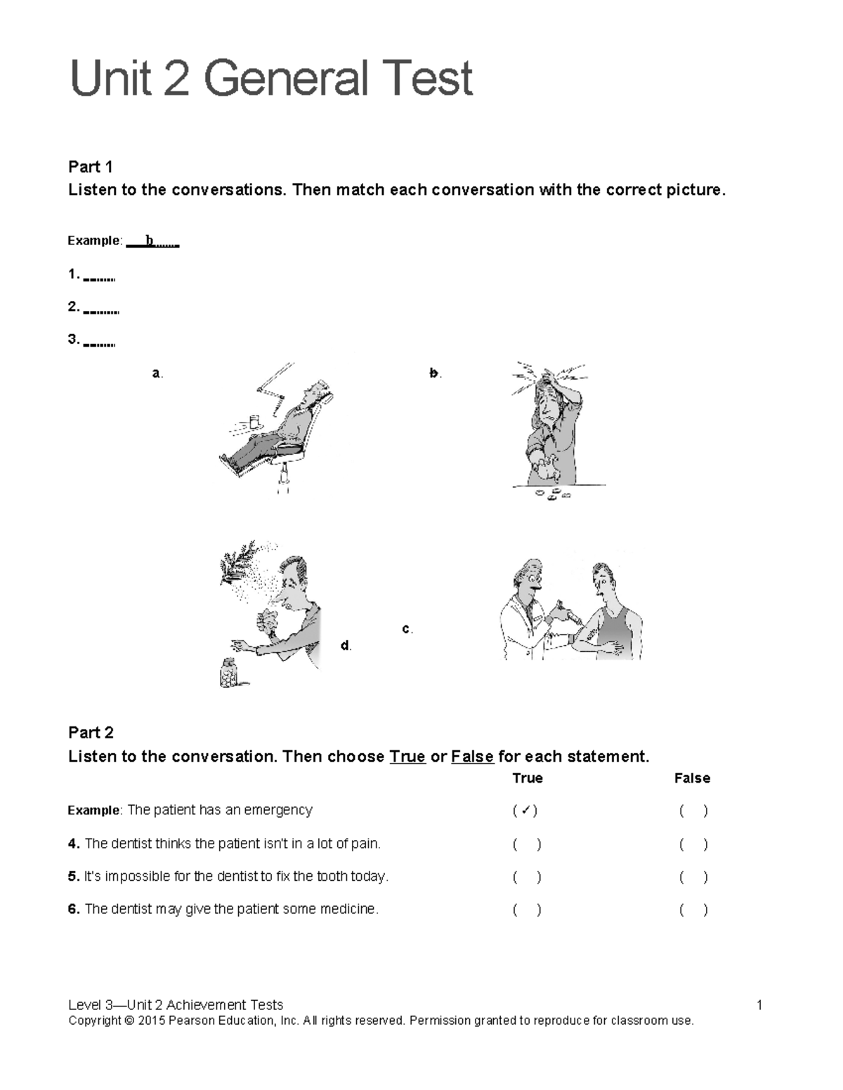TN3 Level 3 Unit 2 General Assessment Test - Studocu