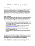 D076 - Finance Skills for Managers - Studocu