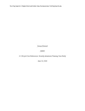 CYB 200 Project Two - 6-2 Project Two: Incident Analysis Alexander ...