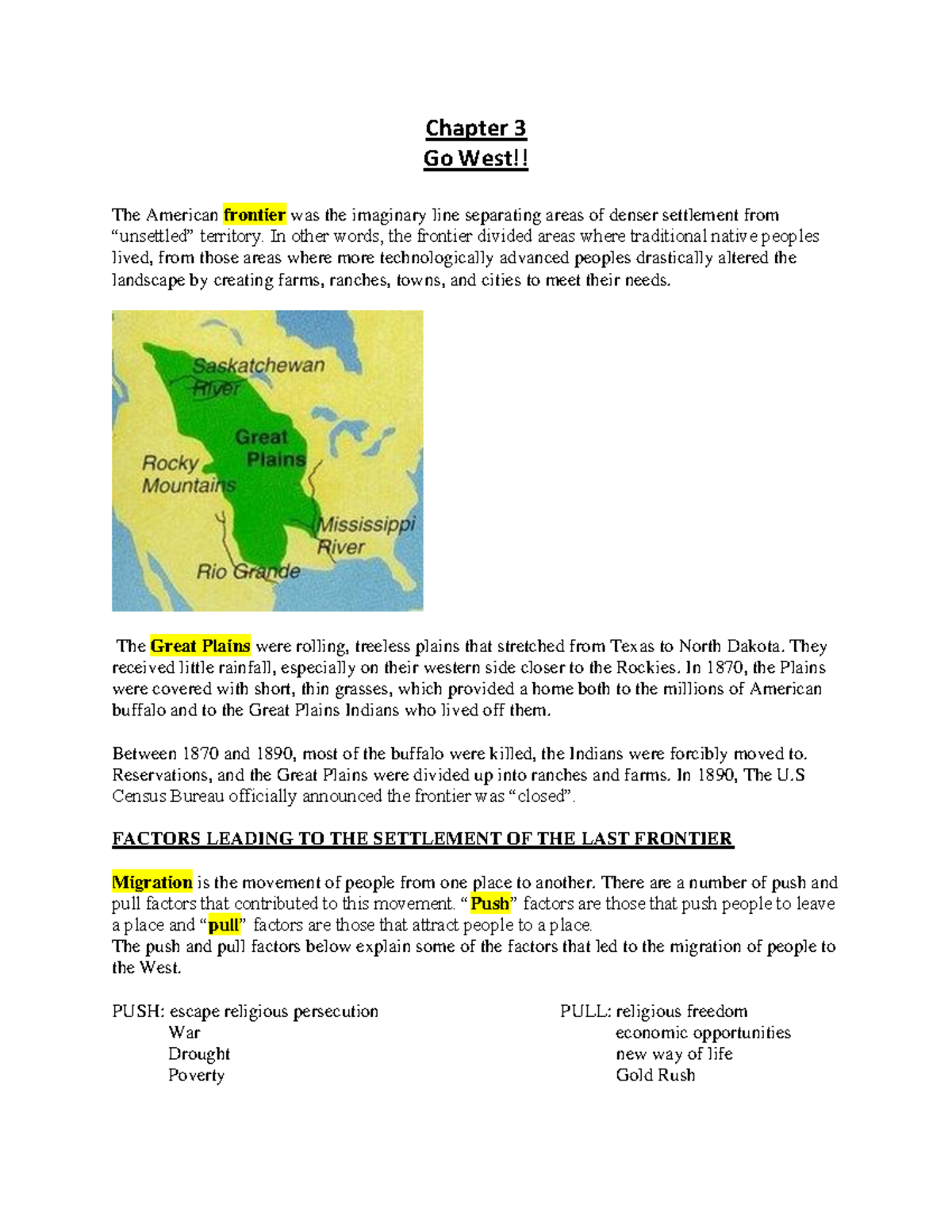 American West History (HIST 201): Settlement, Conflict & Populism ...