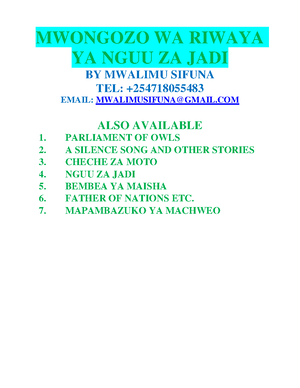 Maswali YA kisasa ya ushairi - MASWALI YA USHAIRI Kwa Majibu,wasiliana ...