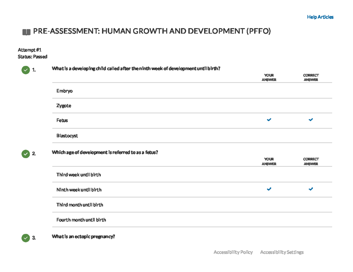 WGU D202 Pre-Assessment Notes for Human Growth & Development - Studocu