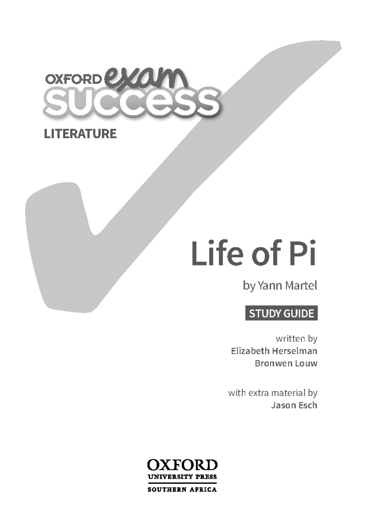 Life of Pi: Comprehensive Study Guide for Literature Exam - Studocu