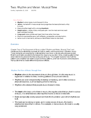The Organization of Musical Sounds - Key Points An octave is the ...