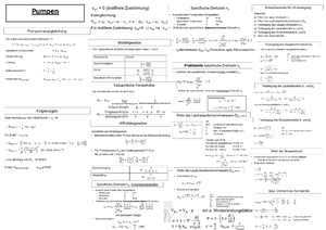 Formelsammlung Fluidmechanik, Strömungslehre - Formelsammlung ...