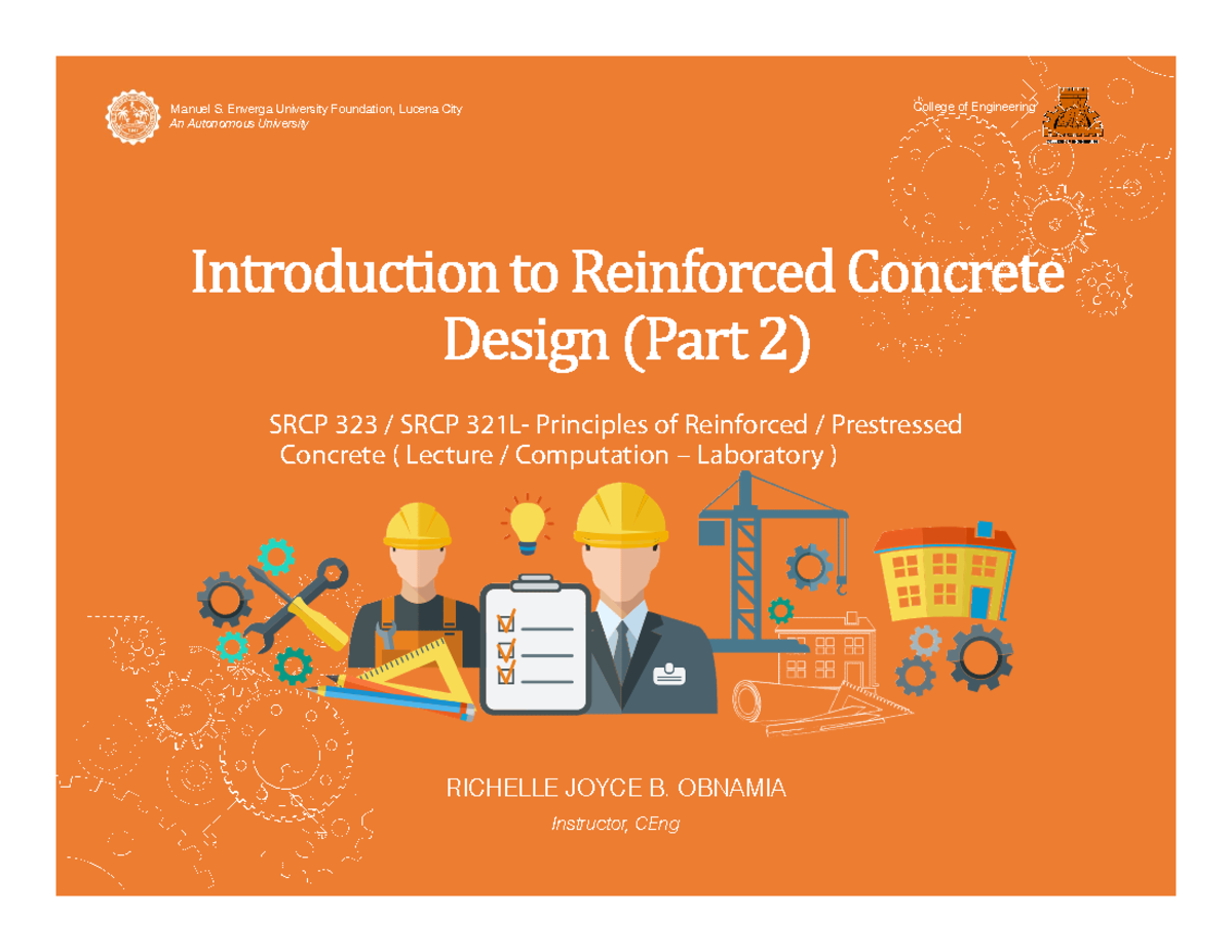 1 - steel design - Manuel S. Enverga University Foundation, Lucena City ...