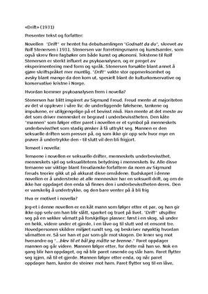 Fagtekst om realismen - Hvordan og hvorfor setter forfatterne av tekstene Gjengangere og Karen ...