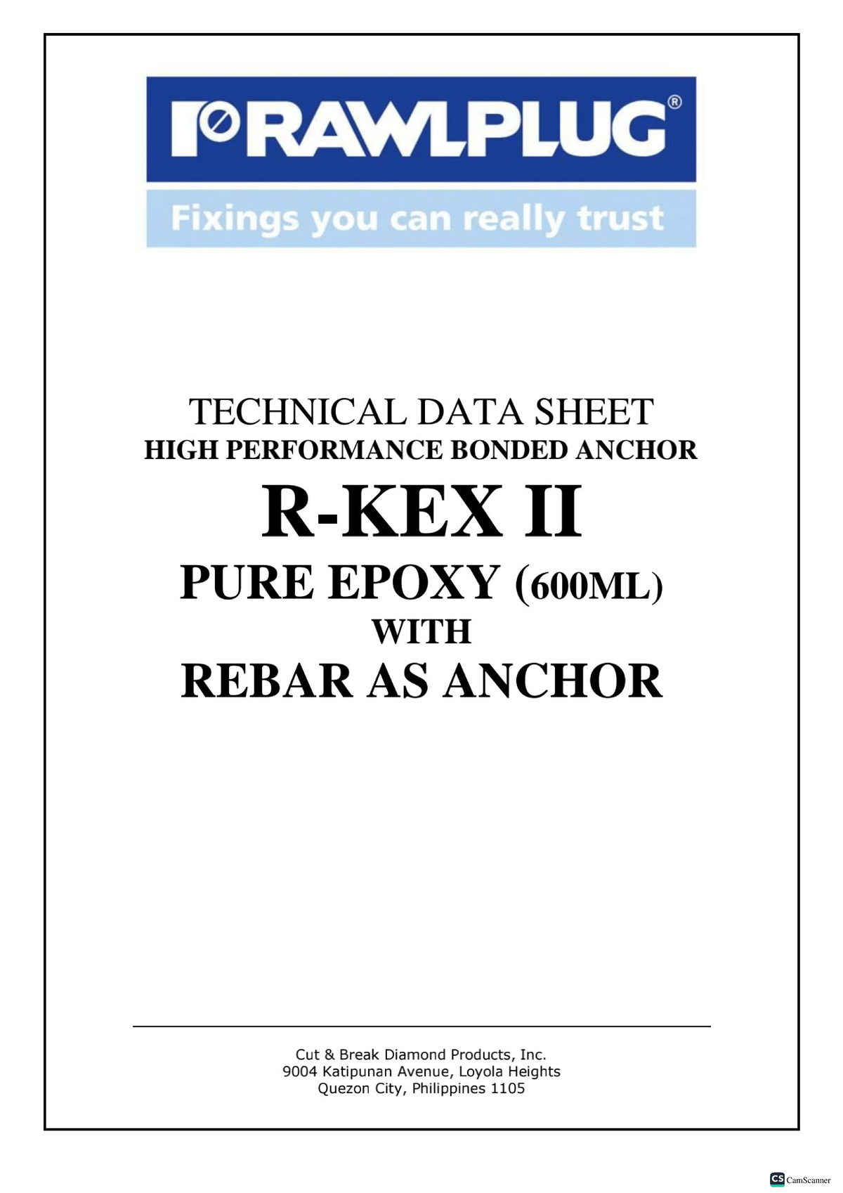 R-KEX II: Technical Data on High-Performance Bonded Anchors - Studocu