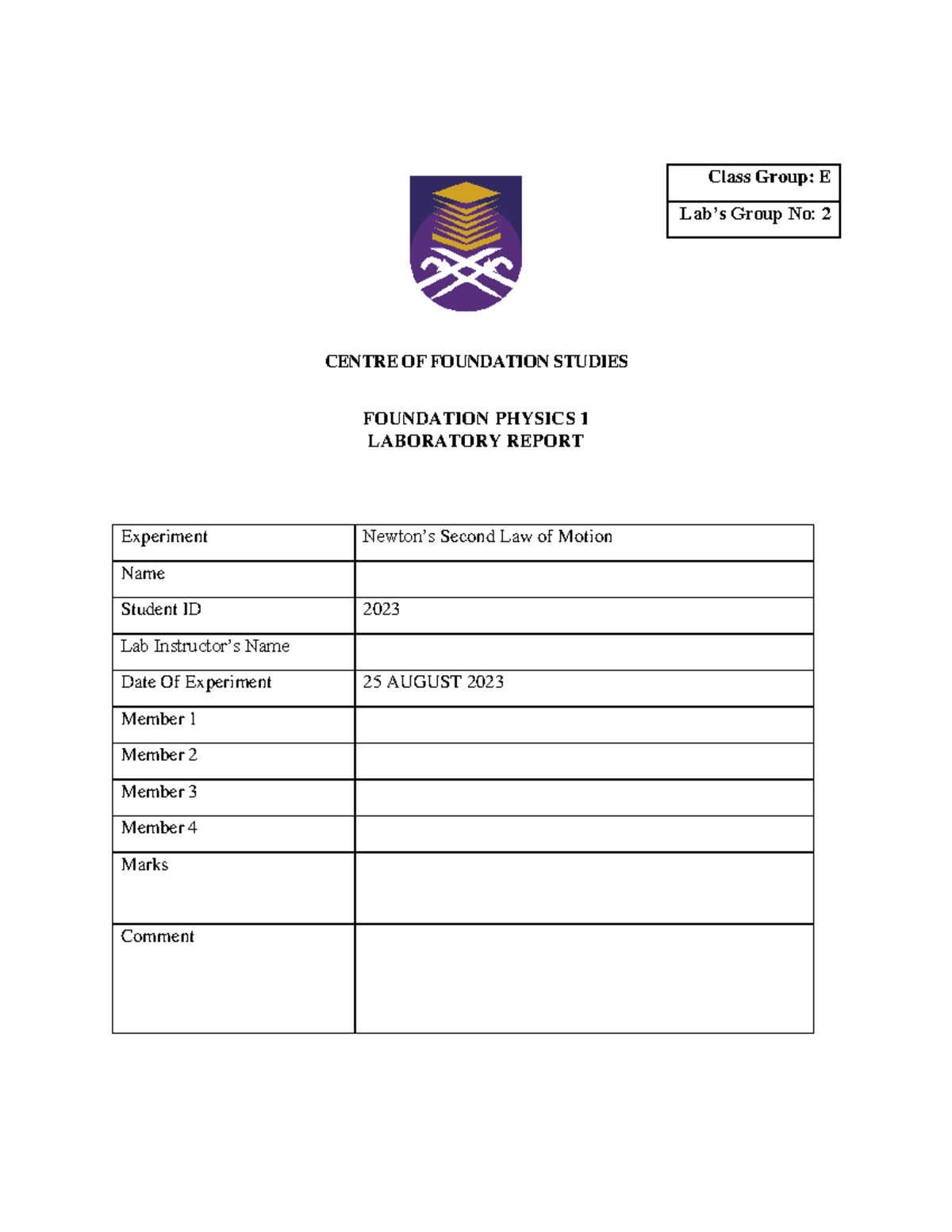 Coverpage - feel free to use - Electrical Engineering - CENTRE OF ...