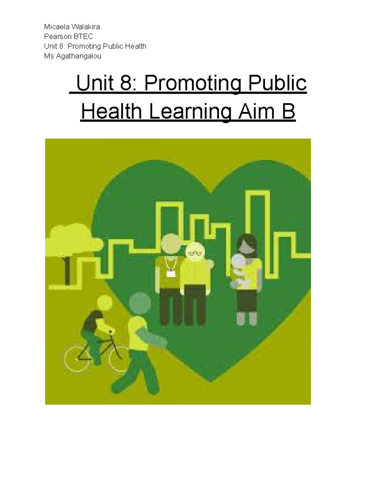 Unit 1 - Health & Social Care: Infancy Development Overview - Studocu