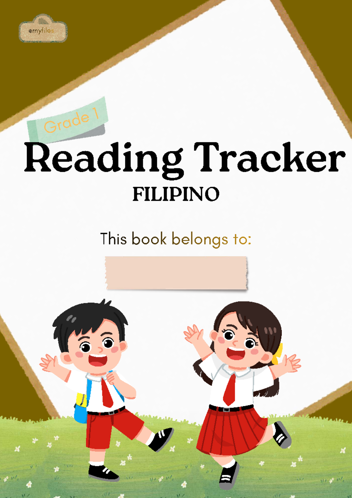 Pagpapantig Reading Tracker: Pagsasanay sa FILIPINO - Studocu