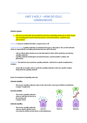 Biology 101: Chapter 6 Cellular Respiration Notes Summary - Chapter 6 ...