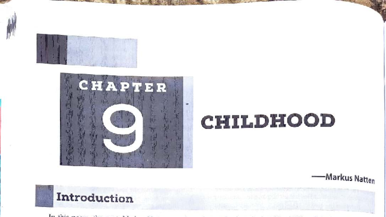 CHAPTER: ANALYSIS OF MARKUS NATTEN'S "CHILDHOOD" - Studocu