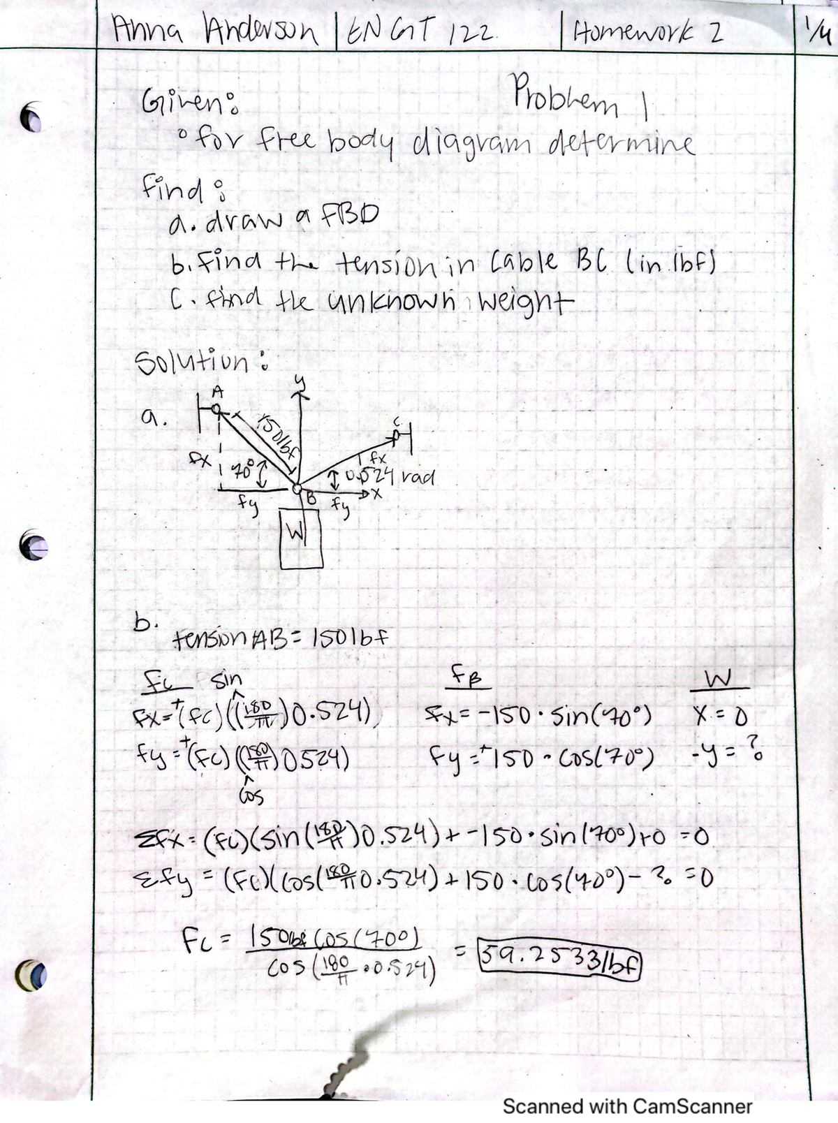 Homework 3 ENGT 122: Engineering Problem-Solving & Project Prep - Studocu