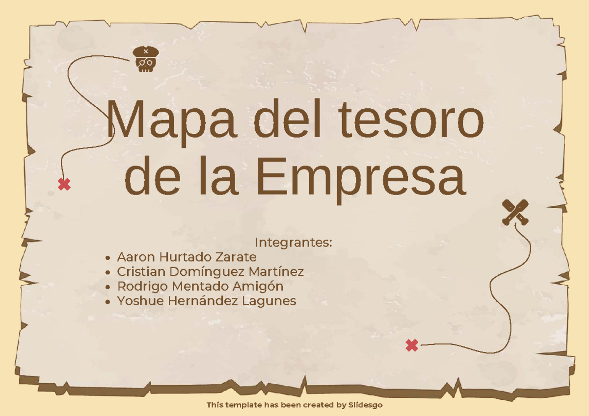 Mapa del Tesoro - No me acuerdo - Mapa del tesoro de la Empresa ...
