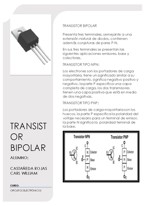 EL TRANSISTOR BIPOLAR (BJT) / Curva Característica del Transistor - 1 ...