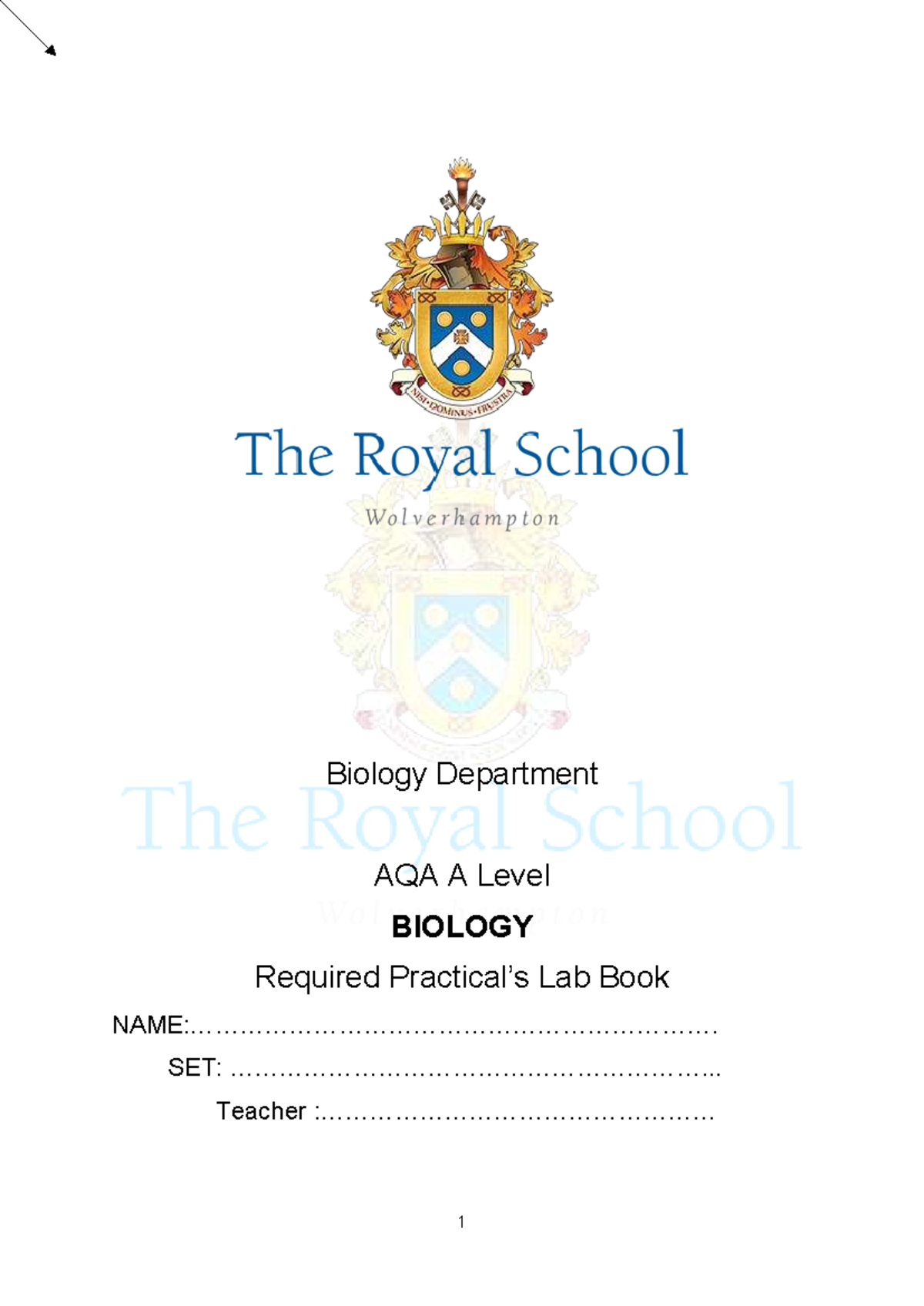 AQA A Level Biology Required Lab Book: Practical Skills & Techniques ...