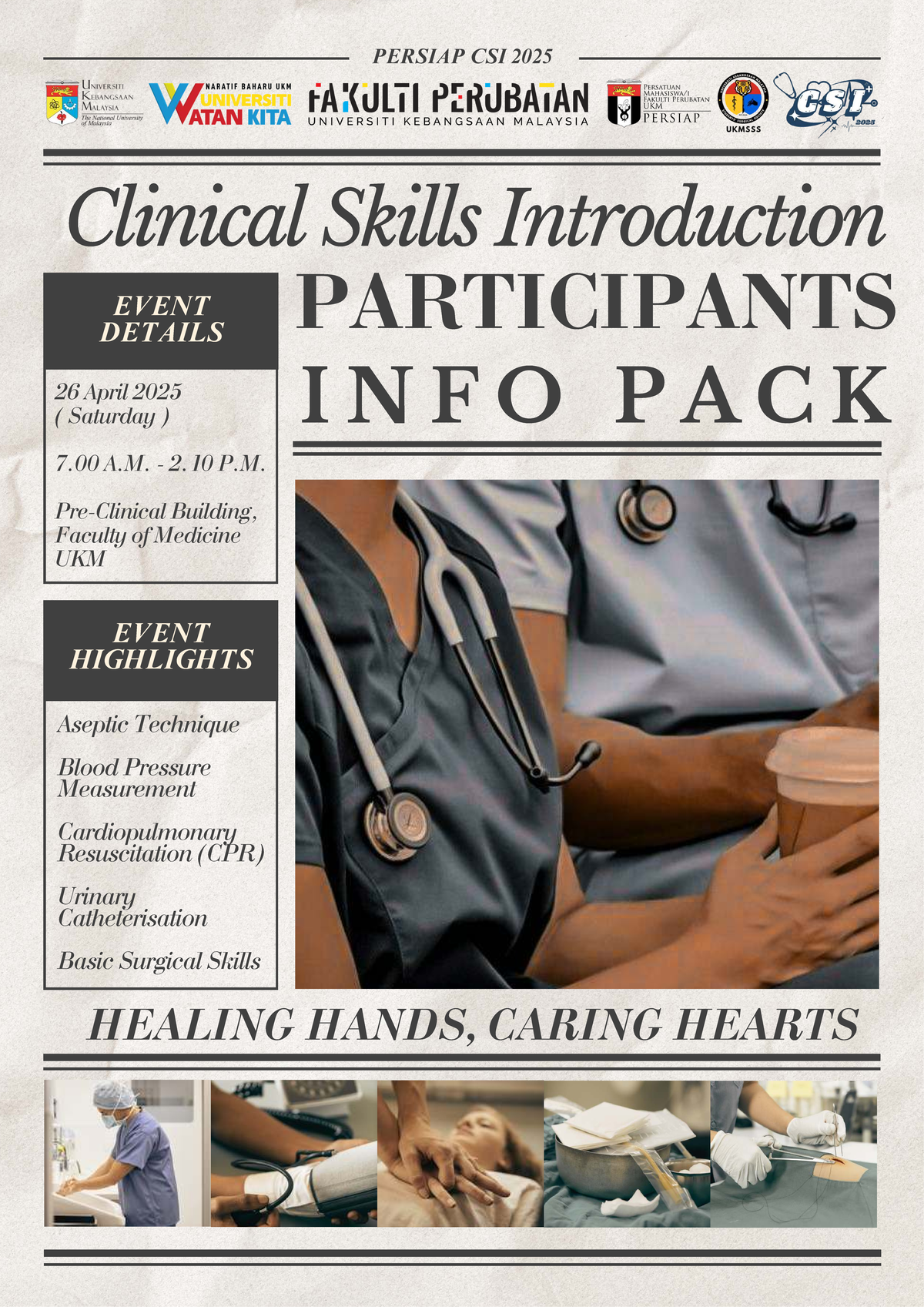 CSI 2025 Clinical Skills Workshop Event Details & Schedule - Studocu