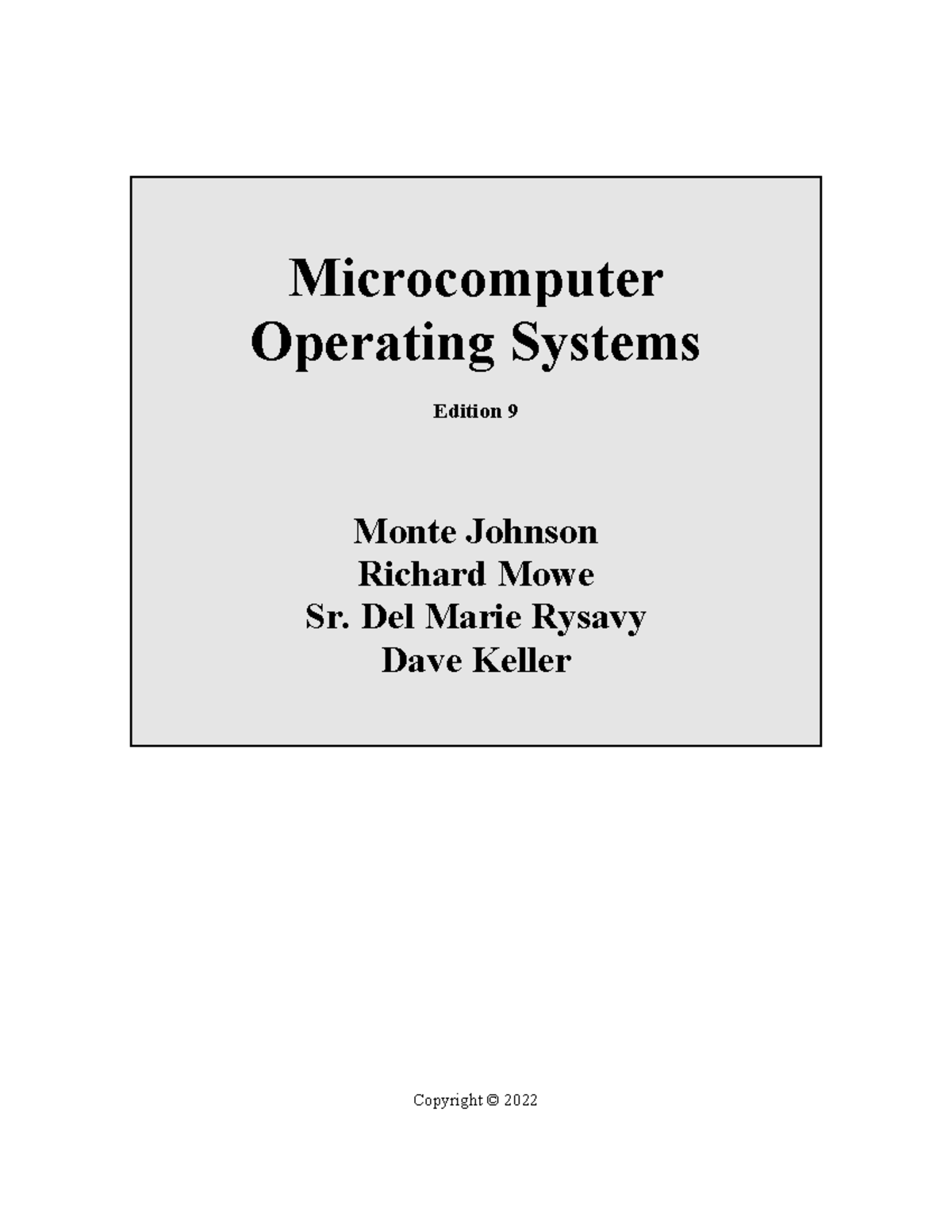 Operating Systems Overview: Concepts, Memory, and Windows 10/11 ...