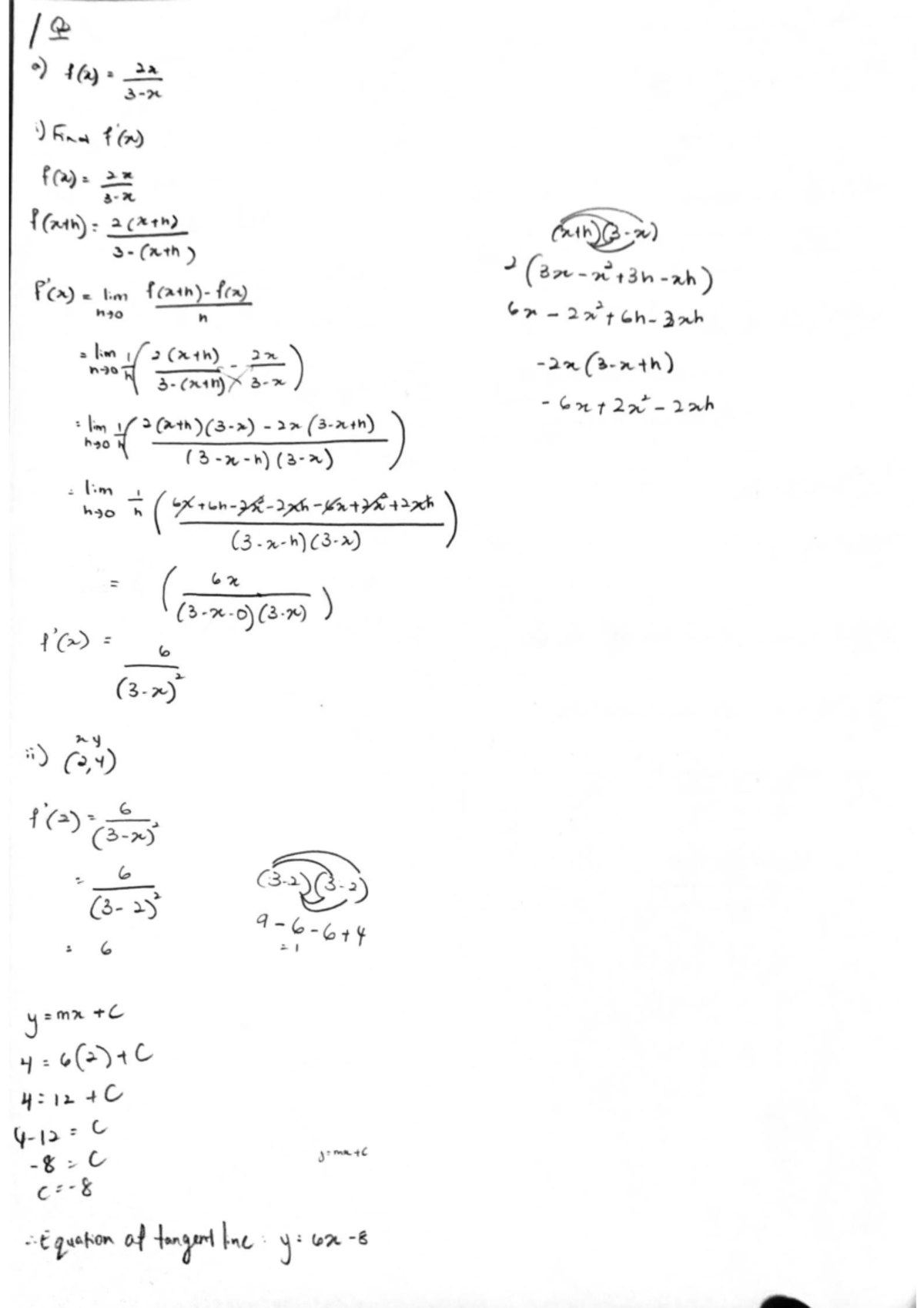 Calculus Revision Notes for Document 40 - Final Exam Preparation - Studocu