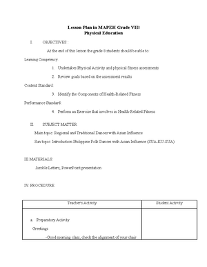 Daily Lesson Plan on Mutations for Grade 10 Science (Quarter 4) - Studocu