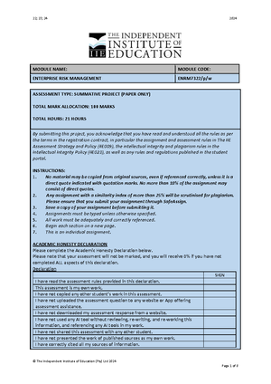 [Solved] Why is sound risk management framework crucial for a company ...