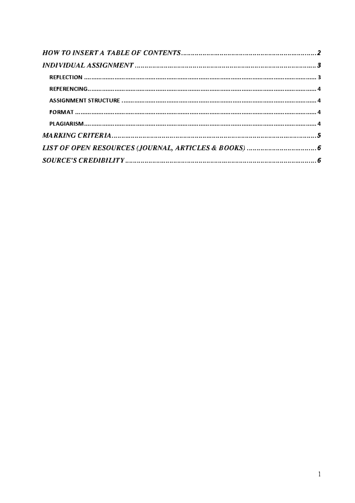 MGT 103 Individual Assignment Guidelines - Summer 2022 Overview - Studocu