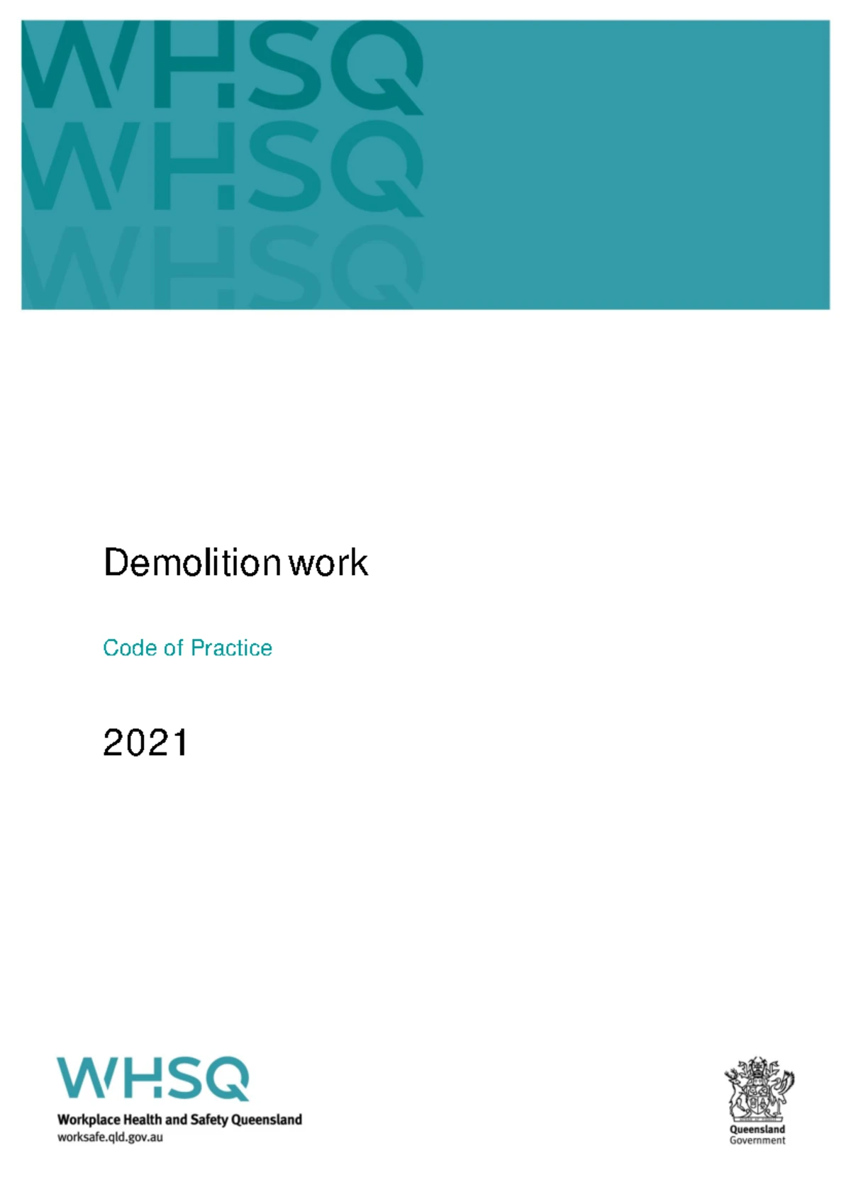 Formwork Code of Practice 2016 - Queensland Health & Safety Guidelines ...