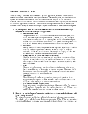 [Solved] Provide examples of scenarios where specific memory types are ...