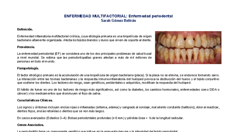 Enfermedad Multifactorial - ENFERMEDAD MULTIFACTORIAL: Enfermedad ...