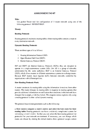 HPCFinal LAB-1 - ftrtyrtrf - Assignment No. 1 Problem Statement: Design and implement Parallel ...