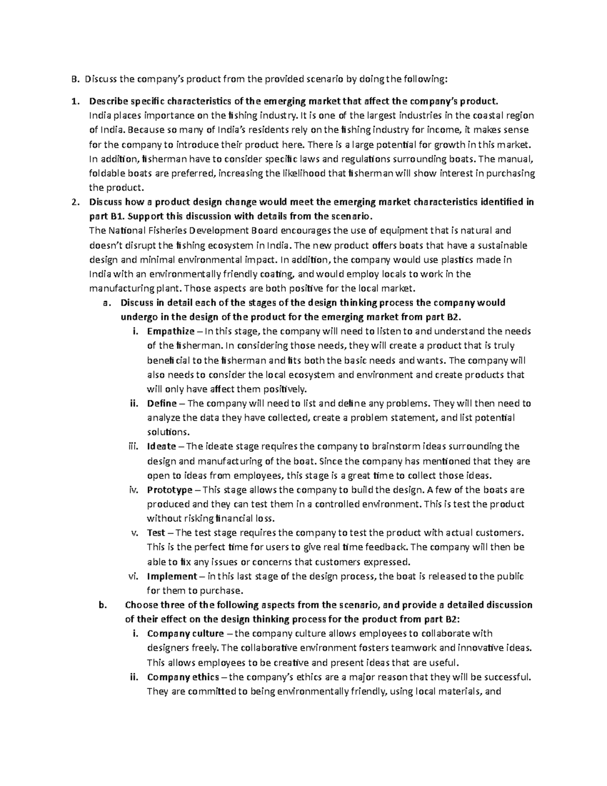 D081 - Assignment 1 - Task 1B: Market Entry Strategy Analysis - Studocu