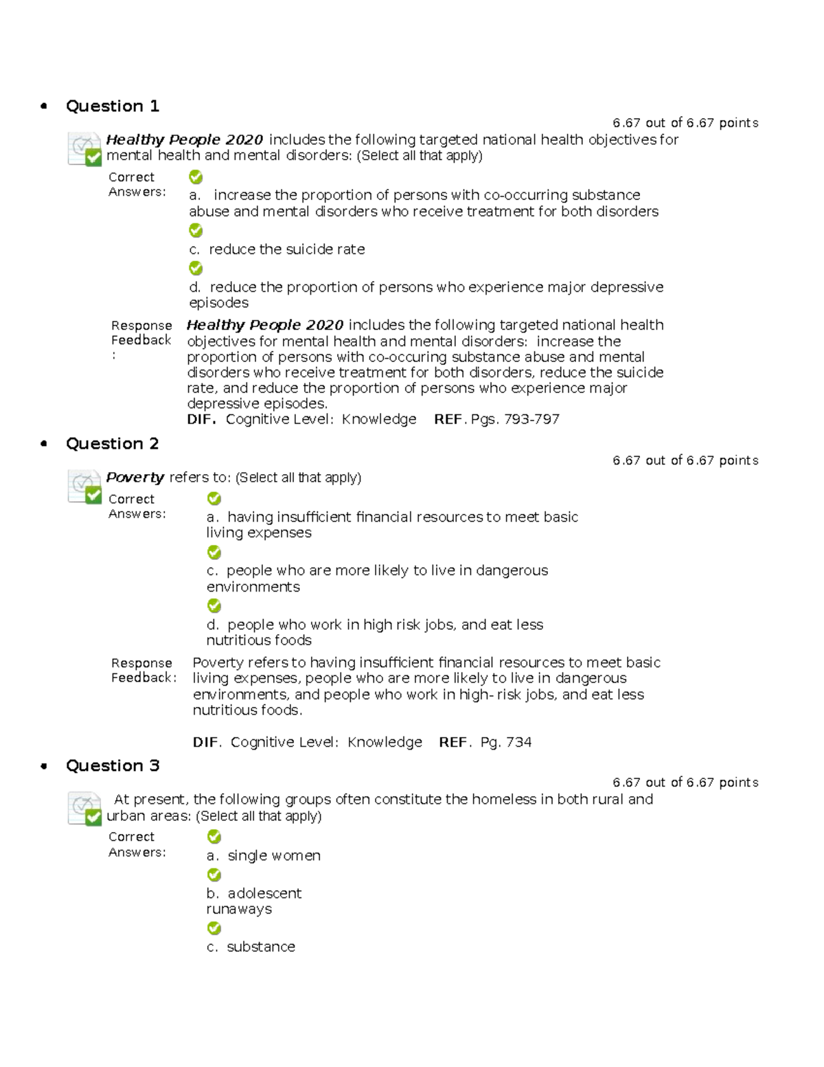 N4465 Module 5 quiz docx (51) - Question 1 6 out of 6 points Healthy ...