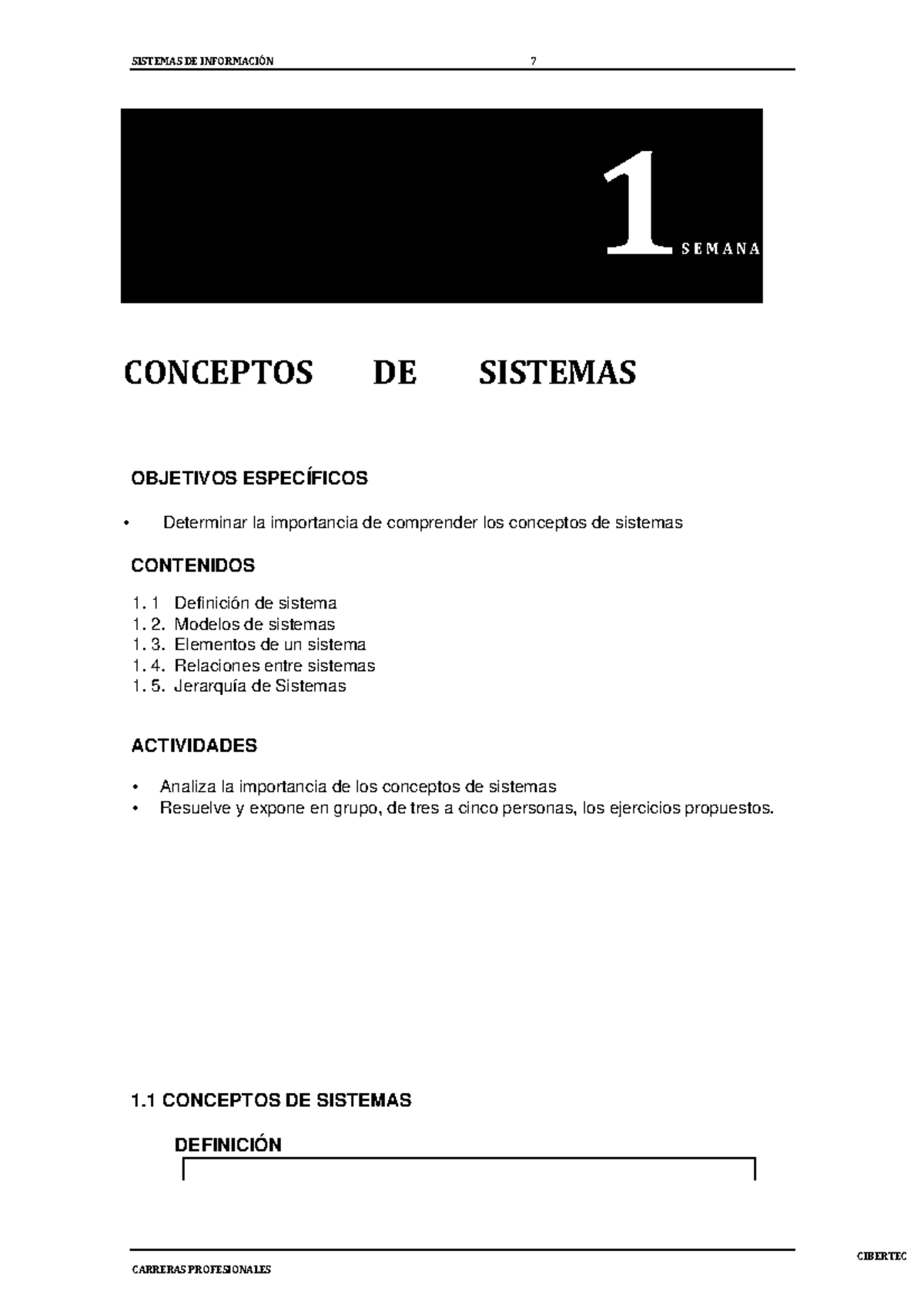 Sistemas-de-Informacion - ####### SISTEMAS DE INFORMACI”N 7 CIBERTEC ...