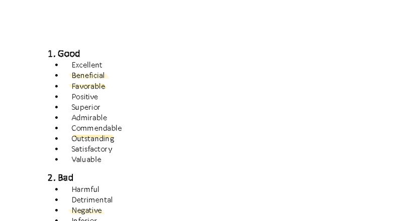 C1 Essay Synonyms and Writing Techniques Guide - Studocu
