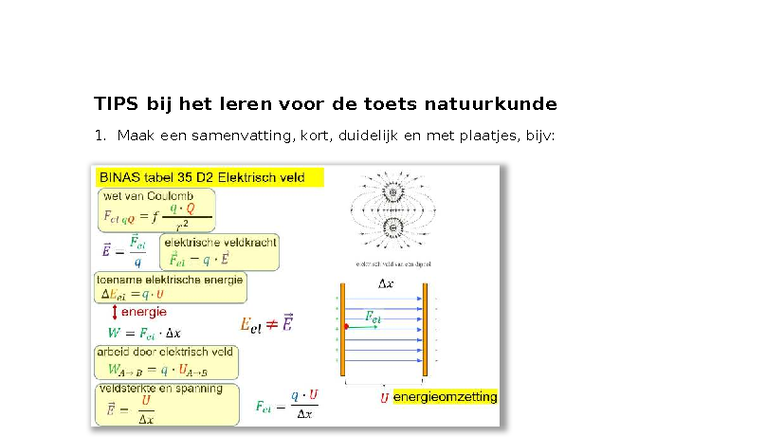 Studietips voor de Toets Natuurkunde - Efficiënt Leren en Voorbereiden ...