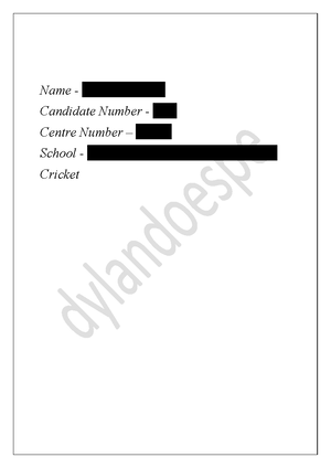 GCSE PE Coursework - My chosen sport is netball. I play the position of ...