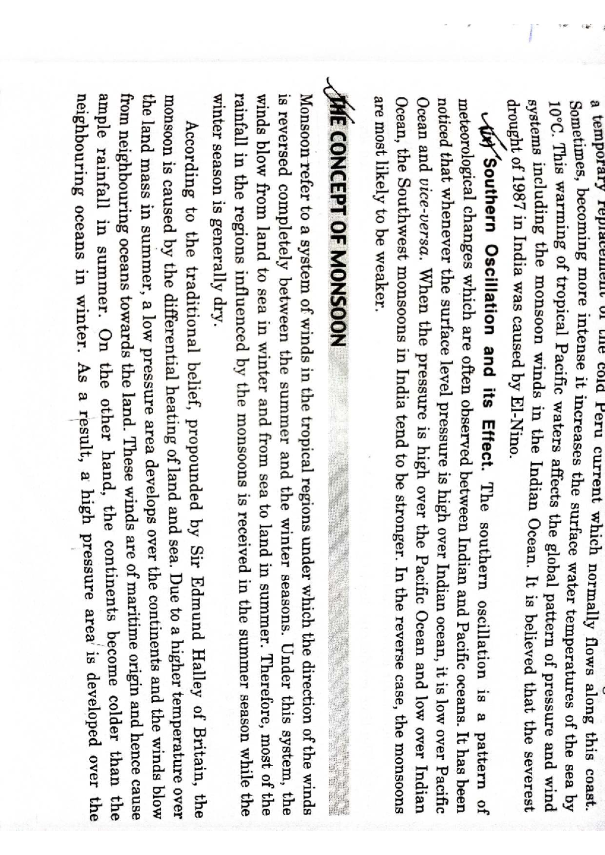 ISC GEOGRAPHY: Understanding the Indian Monsoon and Weather Patterns ...