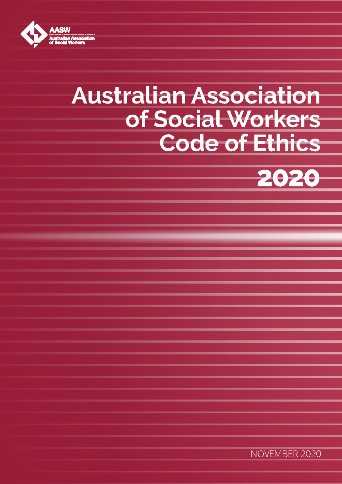 AASW Code of Ethics 2020: Principles and Responsibilities in Social ...