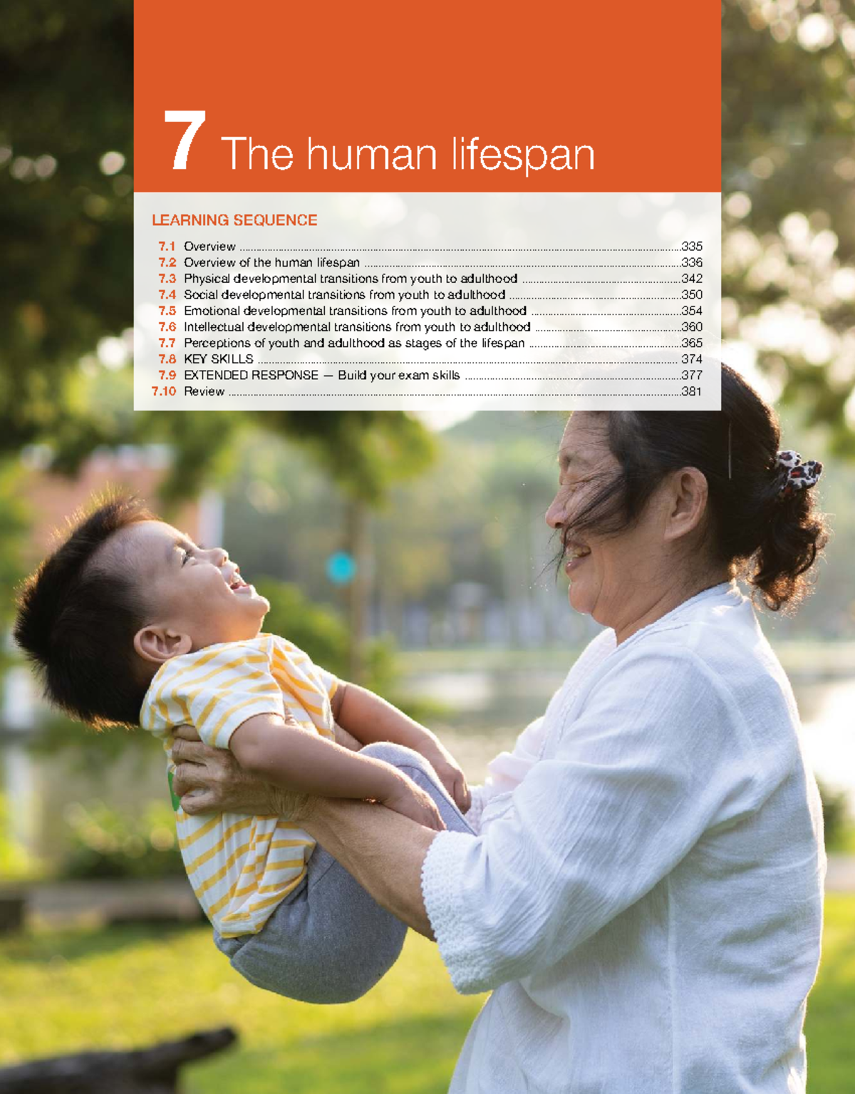 Human Lifespan: Transitions and Developments from Youth to Adulthood ...