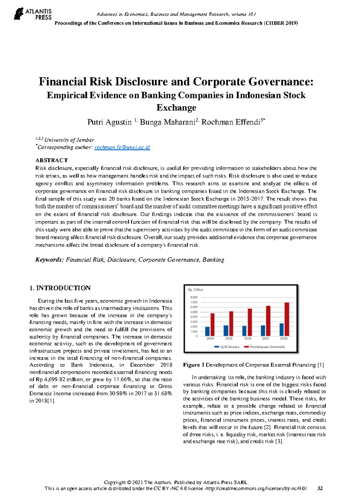 125951528 - Financial Risk Disclosure & Corporate Governance in Banks ...