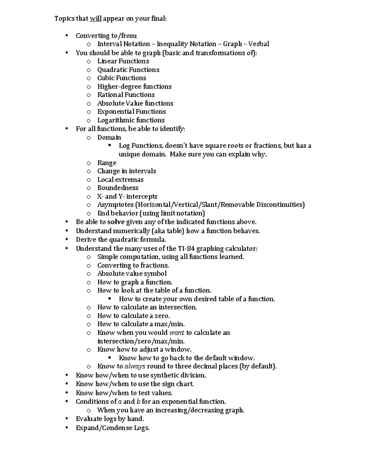 HPC - Key Topics for Your Final Exam Preparation - Studocu
