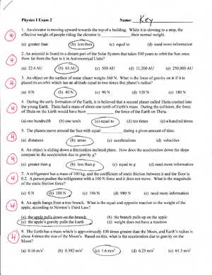 Exam 1 Wagner 2023 - test review - PH 1113 - Studocu