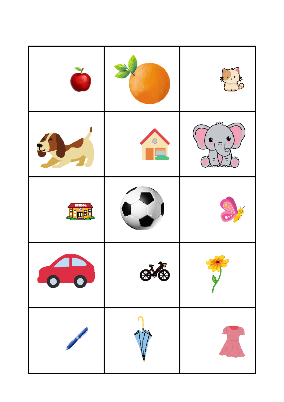 Monochromatic Numbers Vocabulary Worksheet - Język angielski - Zakres ...