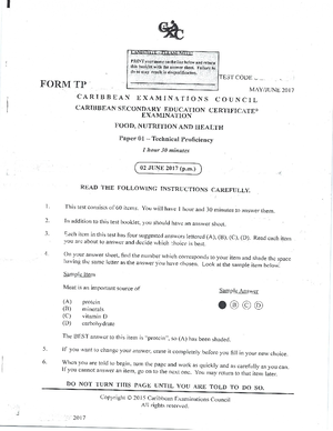 CSEC Mathematics P1 May-June - College Mathematics 1A - Studocu