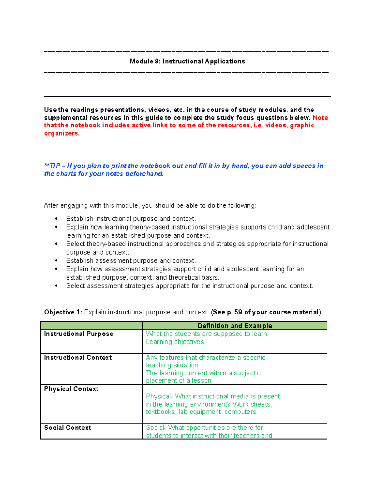 Module 9 Notebook ...
