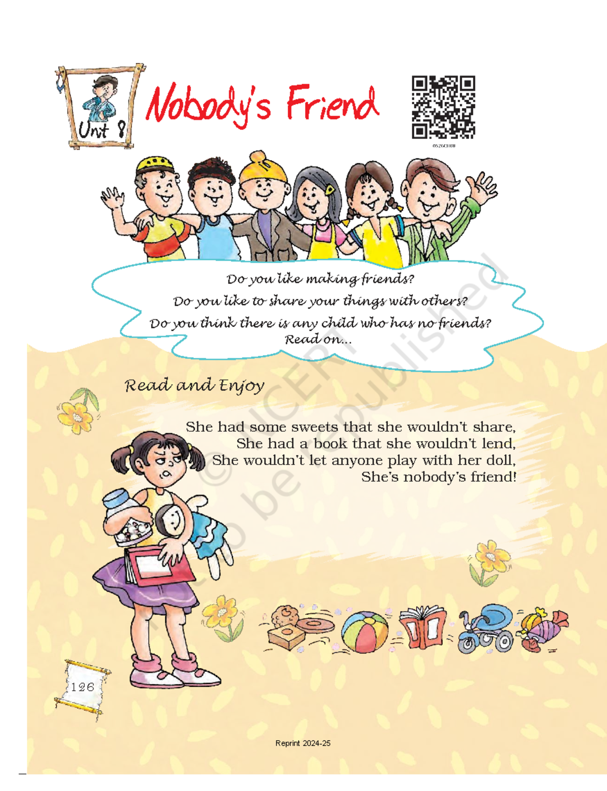 Eeen108 - Lesson 8: The Importance of Friendship and Sharing - Studocu